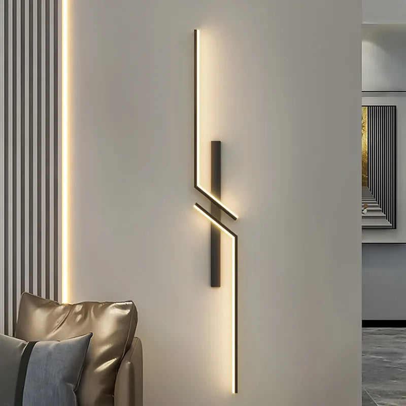 Luminária LED de Parede - Shine Lines – Moda Cor | Aqui Você Encontra ...